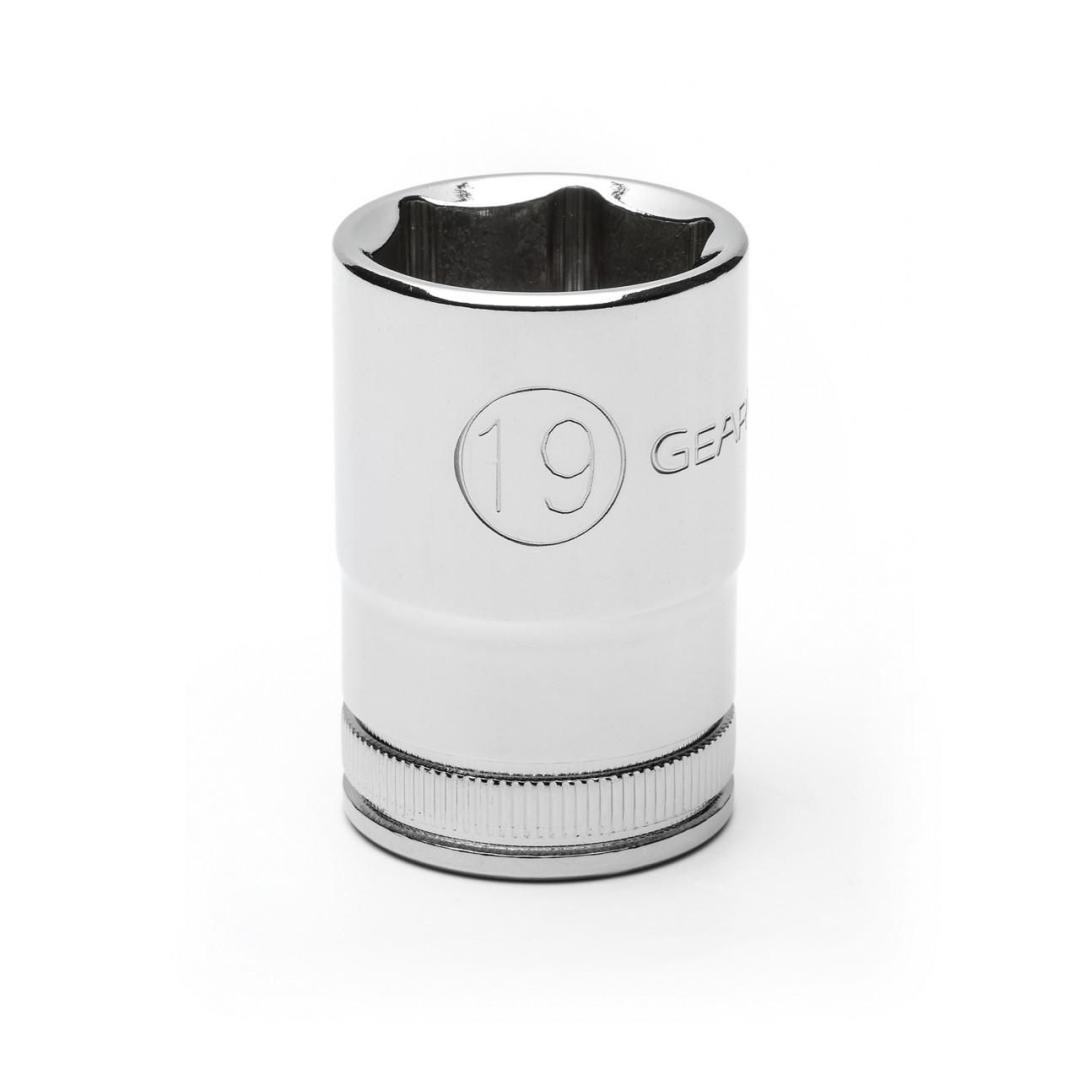 1/2" Drive 6 Point Standard Metric Socket 19mm