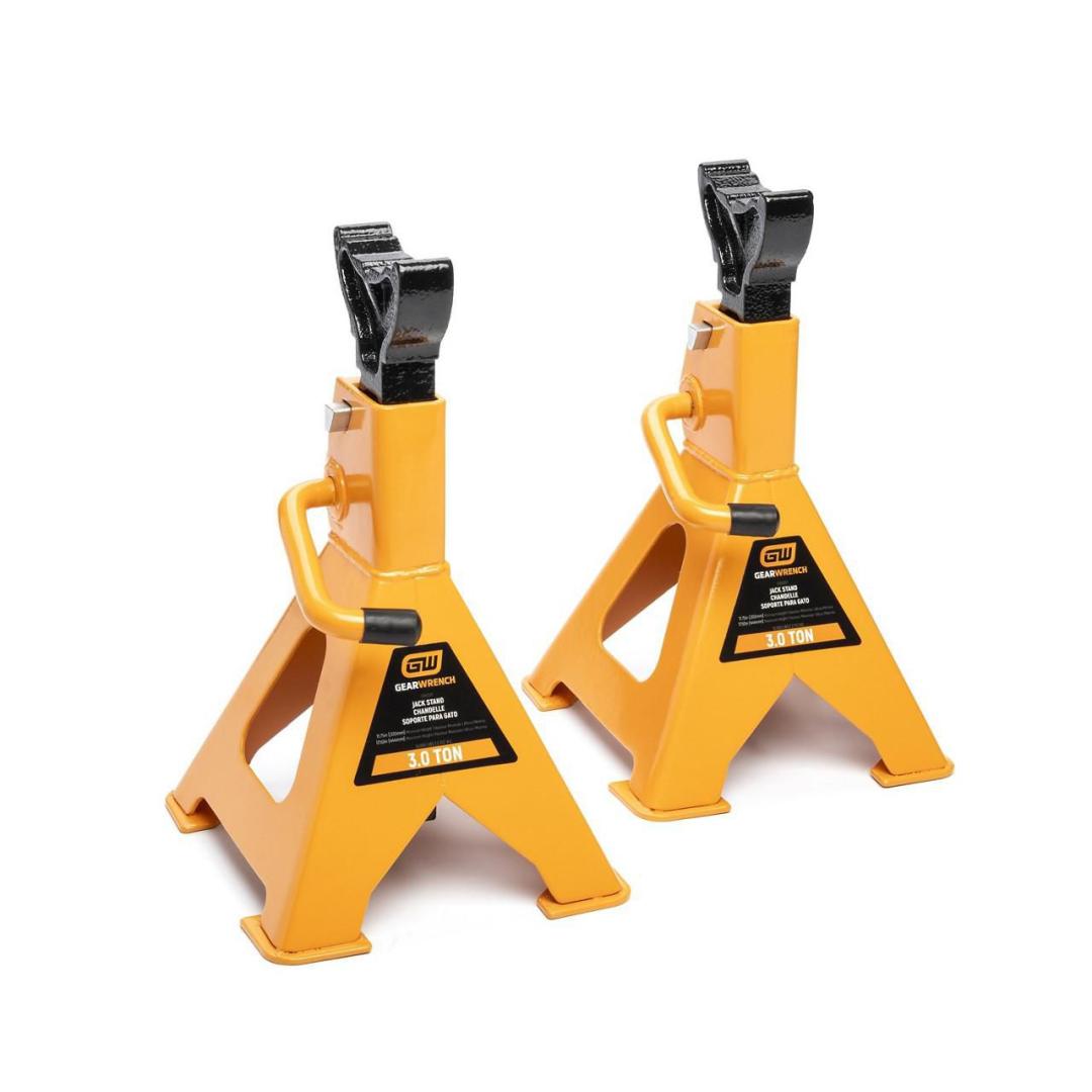 3 Ton Heavy Duty Ratcheting Jack Stand - 2 Per Pack